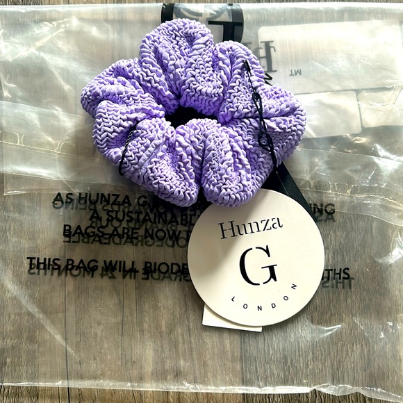 Hunza G | Swim | Nwt Hunza G Scrunchie In Lilac | Poshmark